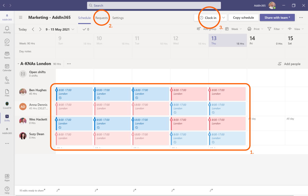 Ask AddIn: How to keep your frontline workers connected using Shifts