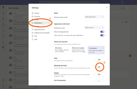 How to turn off notifications during a Microsoft Teams meeting - Addin365