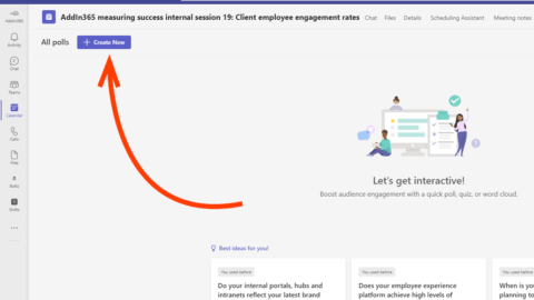 How to engage your employees with Word Cloud Poll in Microsoft Teams ...