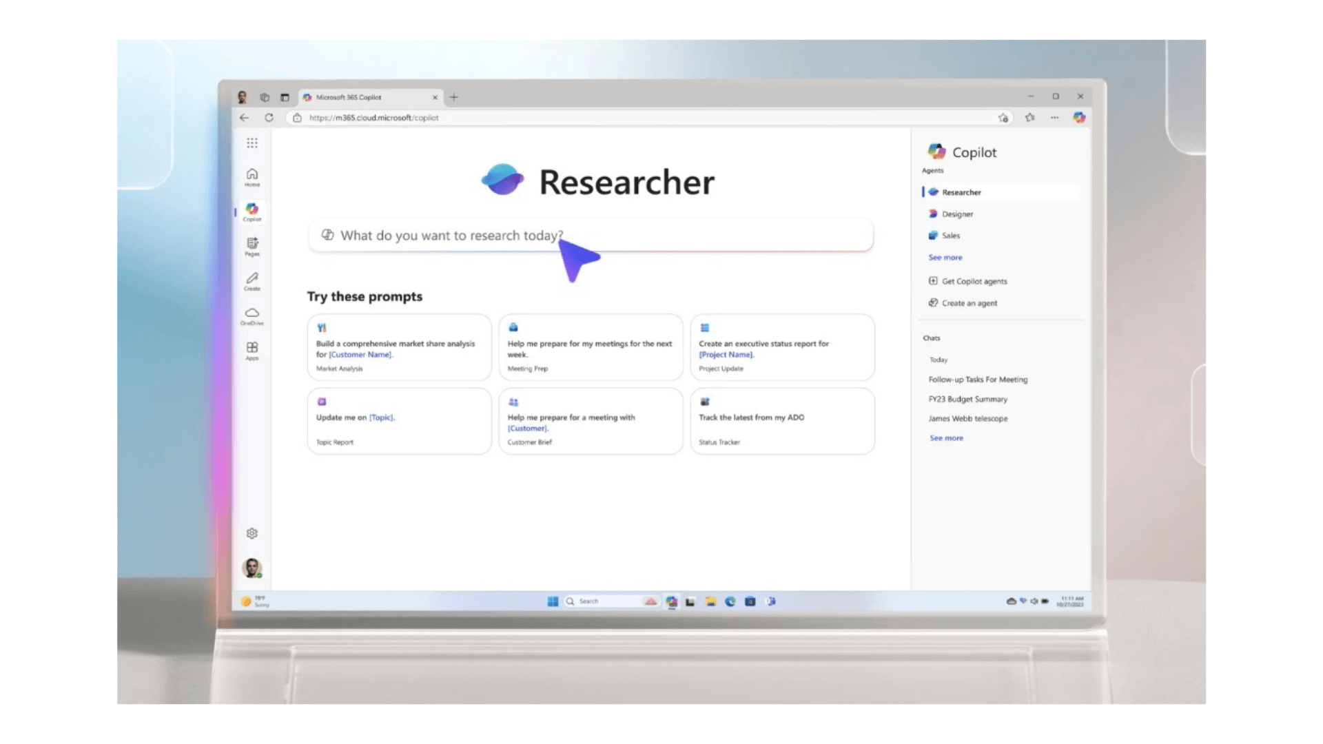 Transforming Intranet Content Creation with Microsoft Researcher